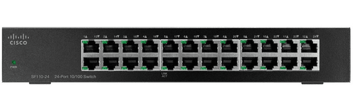 Switch Cisco SF110-24 24 Puertos No Adm. 10/100 | Nanotec