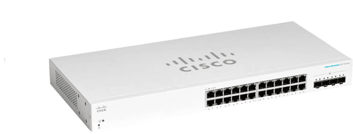 Switch Cisco Cbs220-24T-4G 24 Puertos Adm. GigaBit 4 SFP | Nanotec
